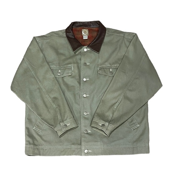 Vintage | Jackets & Coats | Vintage Marlboro Man Sun Moon Logo Work ...